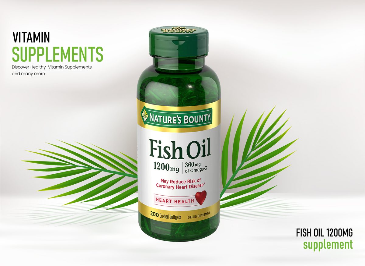 Fish Oil 1200mg | Lozzy Nuts – Snack Smart!